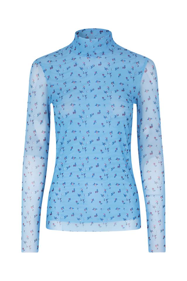 EssenĆia Baum Und Pferdgarten Jodi Mesh Top Light Blue Mini Rose